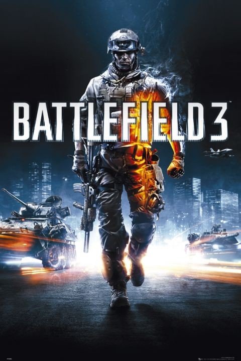 Plakat Battlefield 3 - cover | Poster an der Wand | 3+1 GRATIS | Europosters