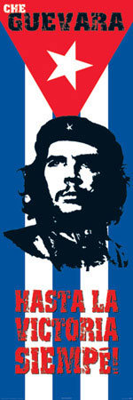 Plakat Che Guevara - flag | Poster an der Wand | 3+1 GRATIS | Europosters