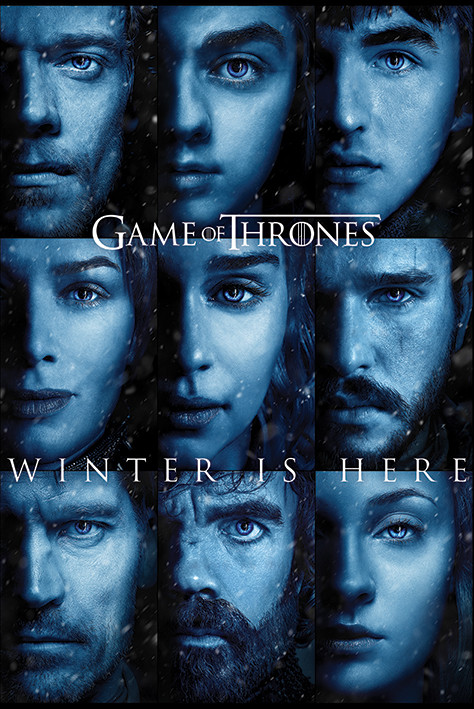 Plakat Game of Thrones - Winter is Here | Poster an der Wand | 3+1 ...