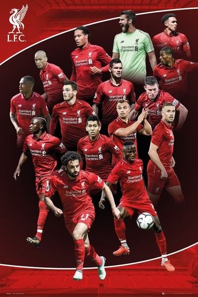 Poster, Quadro Liverpool - 2018-2019 | Poster sul muro | 3+1 GRATIS ...