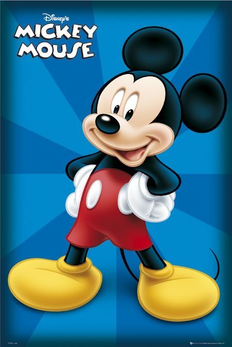 Plakat MICKEY MOUSE - klassiker | Poster an der Wand | 3+1 GRATIS ...