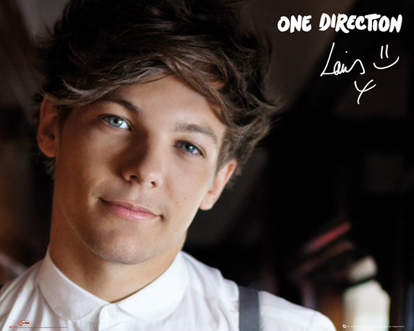 Plakat One Direction -louis | Poster an der Wand | 3+1 GRATIS | Europosters