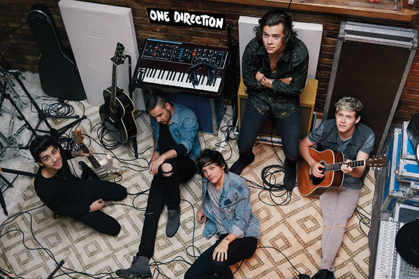 Plakat One Direction - Studio | Poster an der Wand | 3+1 GRATIS ...