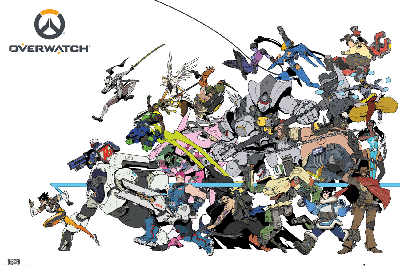 Poster, Quadro Overwatch - Battle | Poster sul muro | 3+1 GRATIS ...