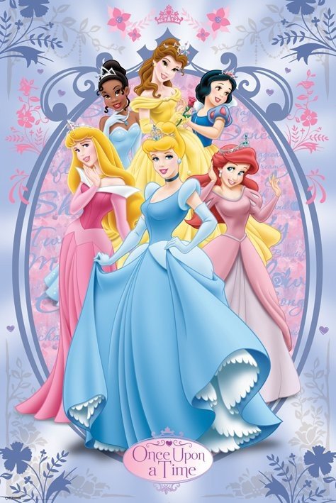 Poster, Quadro PRINCIPESSE DISNEY | Poster sul muro | 3+1 GRATIS ...