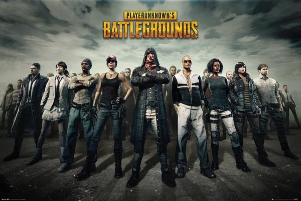 Plakat PUBG - Group | Poster an der Wand | 3+1 GRATIS | Europosters
