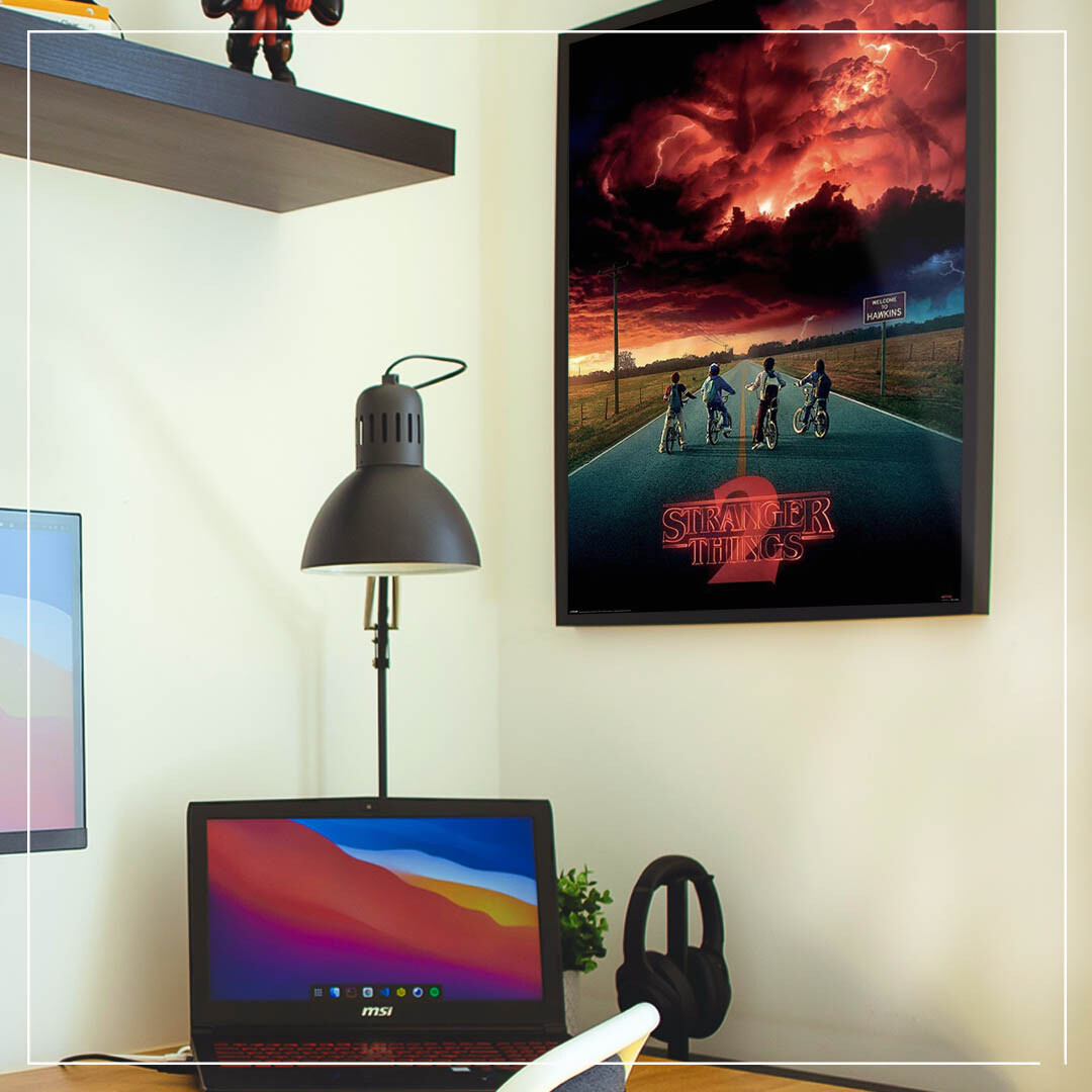 Poster, Quadro Stranger Things - Mind Flayer | Poster sul muro | 3+1 ...