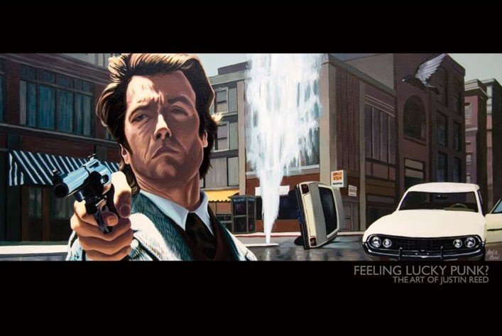 Plakat The art of Justin Reed - feeling lucky punk? | Poster an der ...