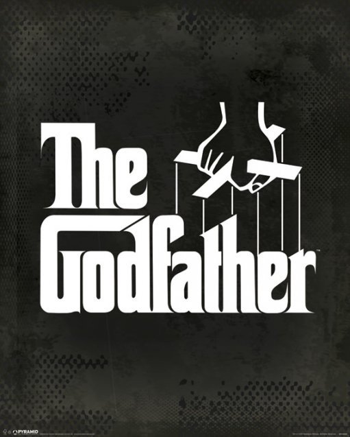 Poster, Quadro The Godfather - logo | Poster sul muro | 3+1 GRATIS ...
