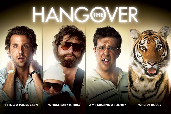 Poster, Quadro THE HANGOVER - strips su Europosters