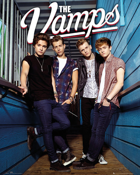 Poster, Quadro The Vamps - Standing | Poster sul muro | 3+1 GRATIS ...