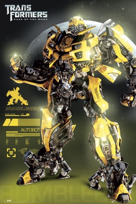 Poster, Quadro TRANSFORMERS 3 - bumblebee | Poster sul muro | 3+1 GRATIS | Europosters