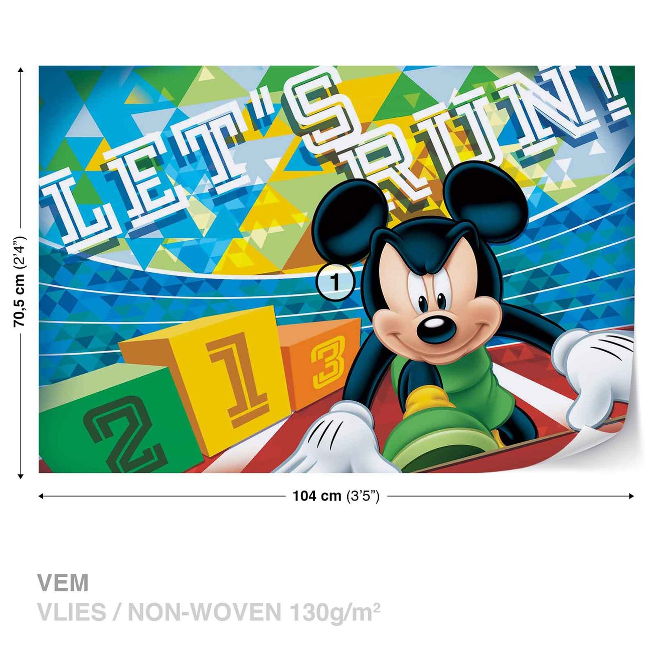 Disney Mickey Mouse Poster Mural, Papier peint | Acheter-le sur ...