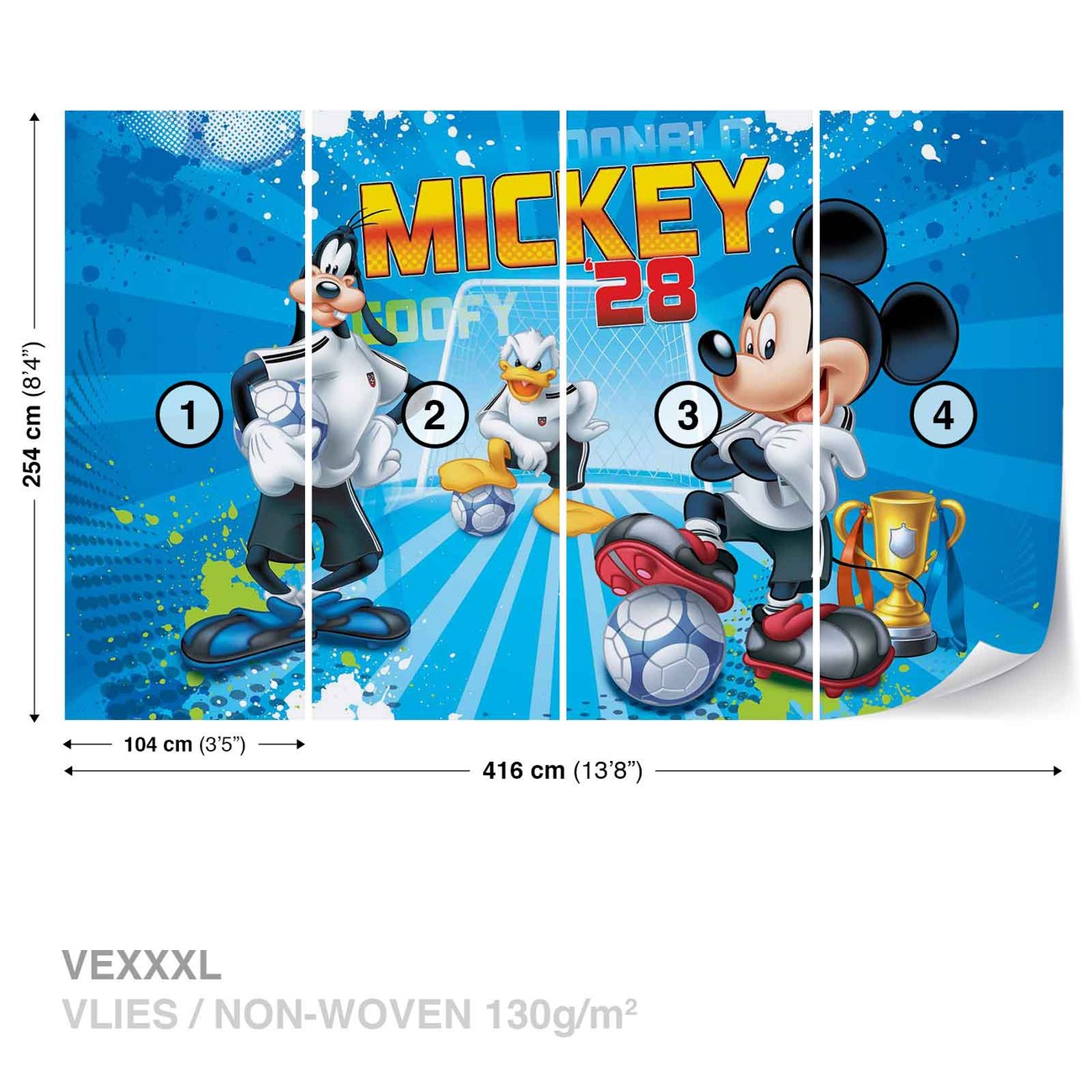 Disney Mickey Mouse Poster Mural, Papier peint | Acheter-le sur ...
