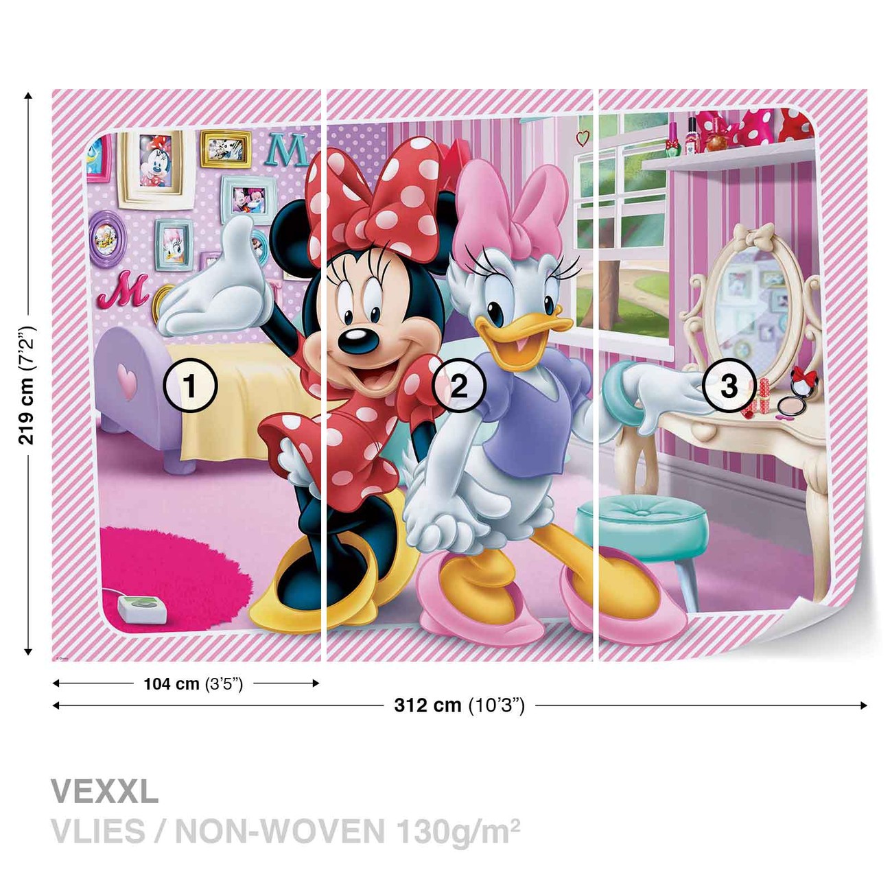 Disney Minnie Mouse Poster Mural, Papier peint | Acheter-le sur ...