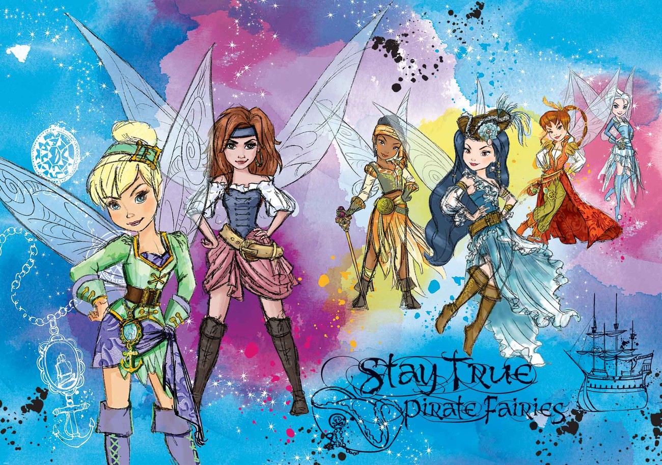 Disney Pirate fée Poster Mural, Papier peint | Acheter-le sur ...