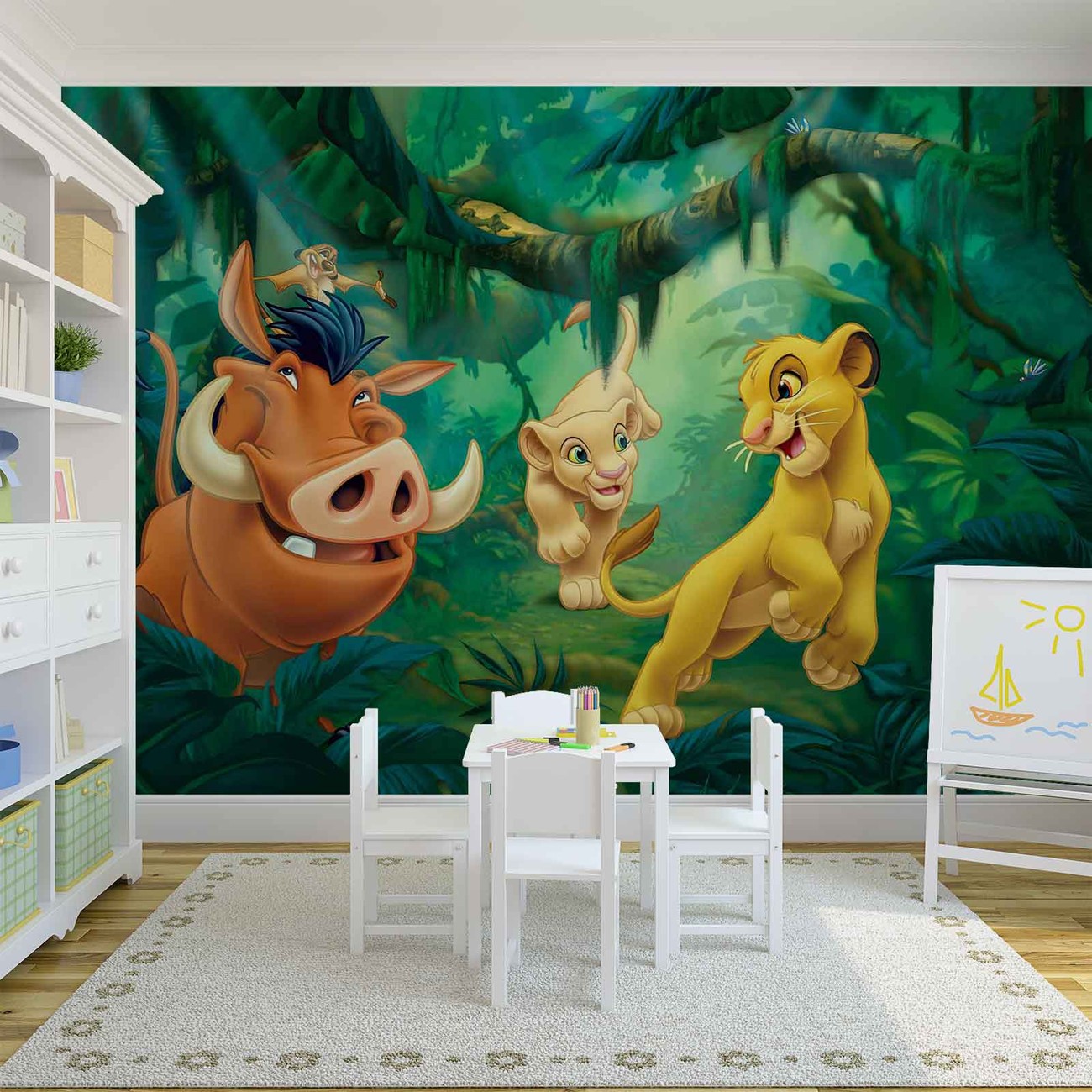 Disney Roi Lion Pumba Simba Poster Mural, Papier peint | Acheter-le sur ...