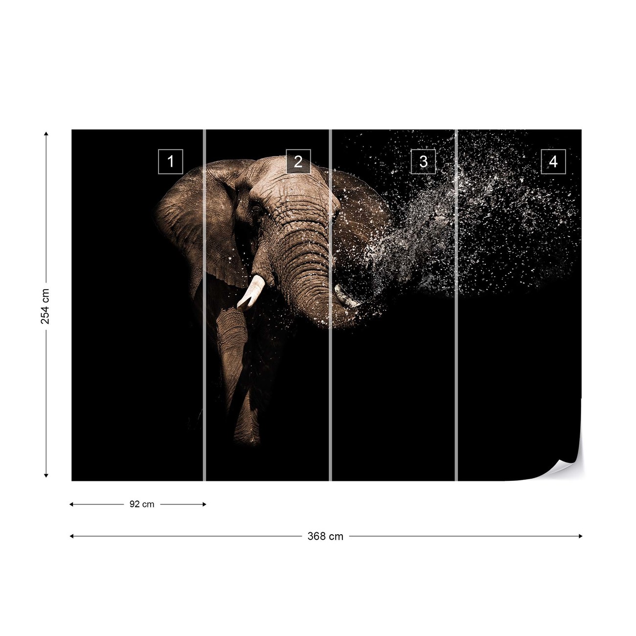 Elephant Poster Mural, Papier peint | Acheter-le sur Europosters.fr