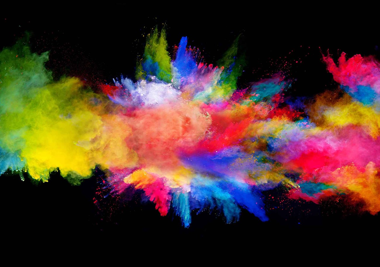 Art D'explosion De Couleurs