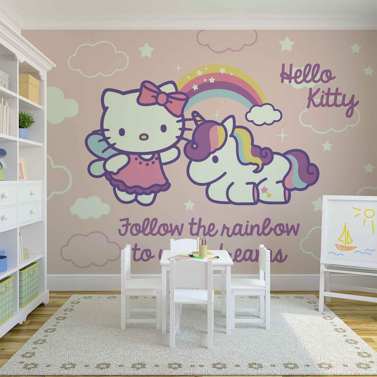Hello Kitty Poster Mural, Papier peint | Acheter-le sur Europosters.fr