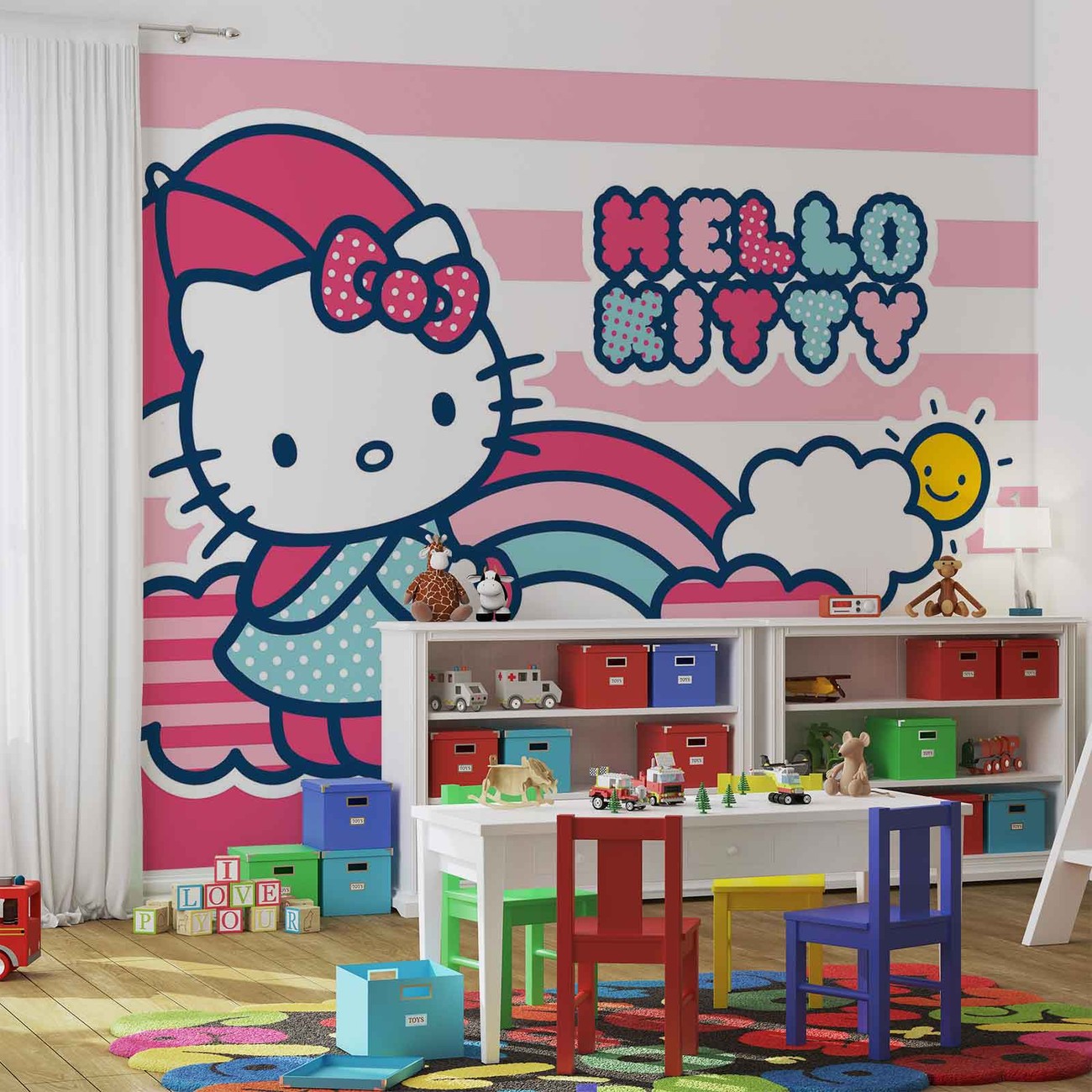 Hello Kitty Poster Mural, Papier peint | Acheter-le sur Europosters.fr