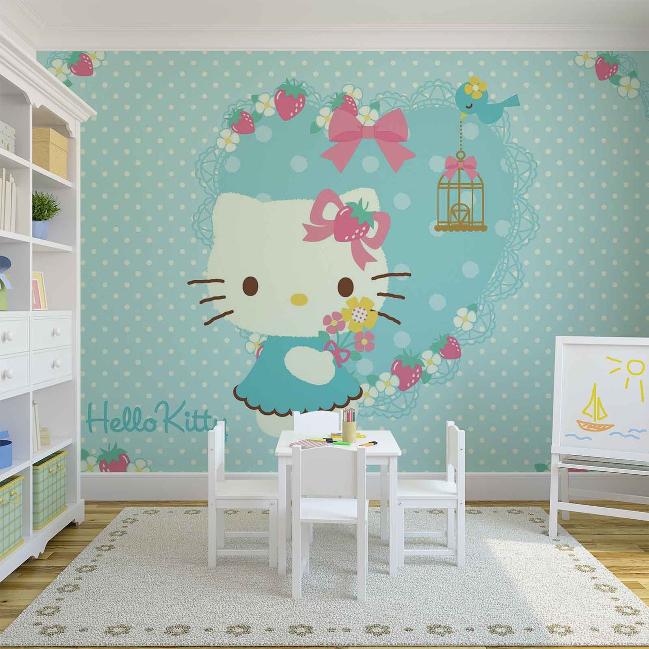 Hello Kitty Poster Mural, Papier peint | Acheter-le sur Europosters.fr