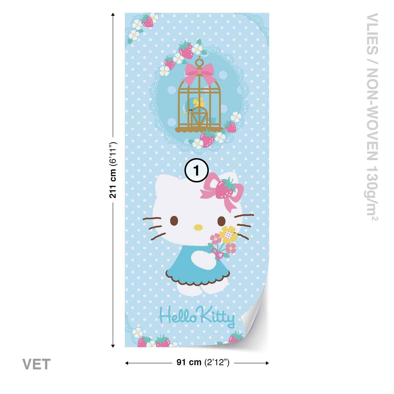 Hello Kitty Poster Mural, Papier peint | Acheter-le sur Europosters.fr