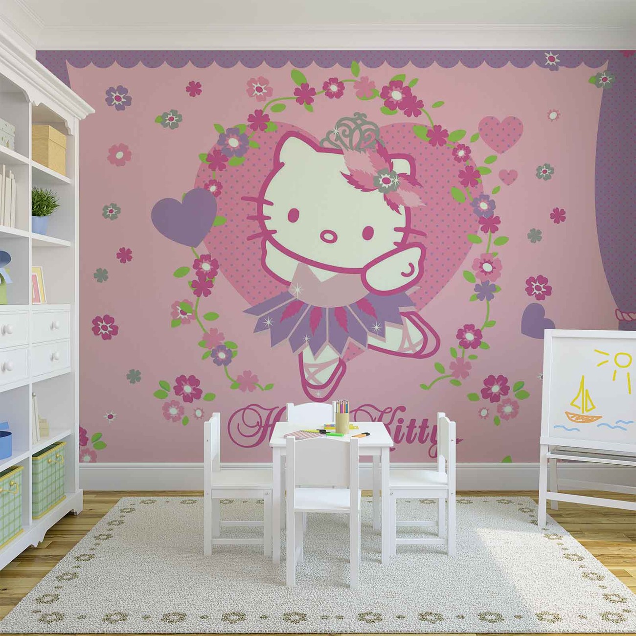Hello Kitty Poster Mural, Papier peint | Acheter-le sur Europosters.fr