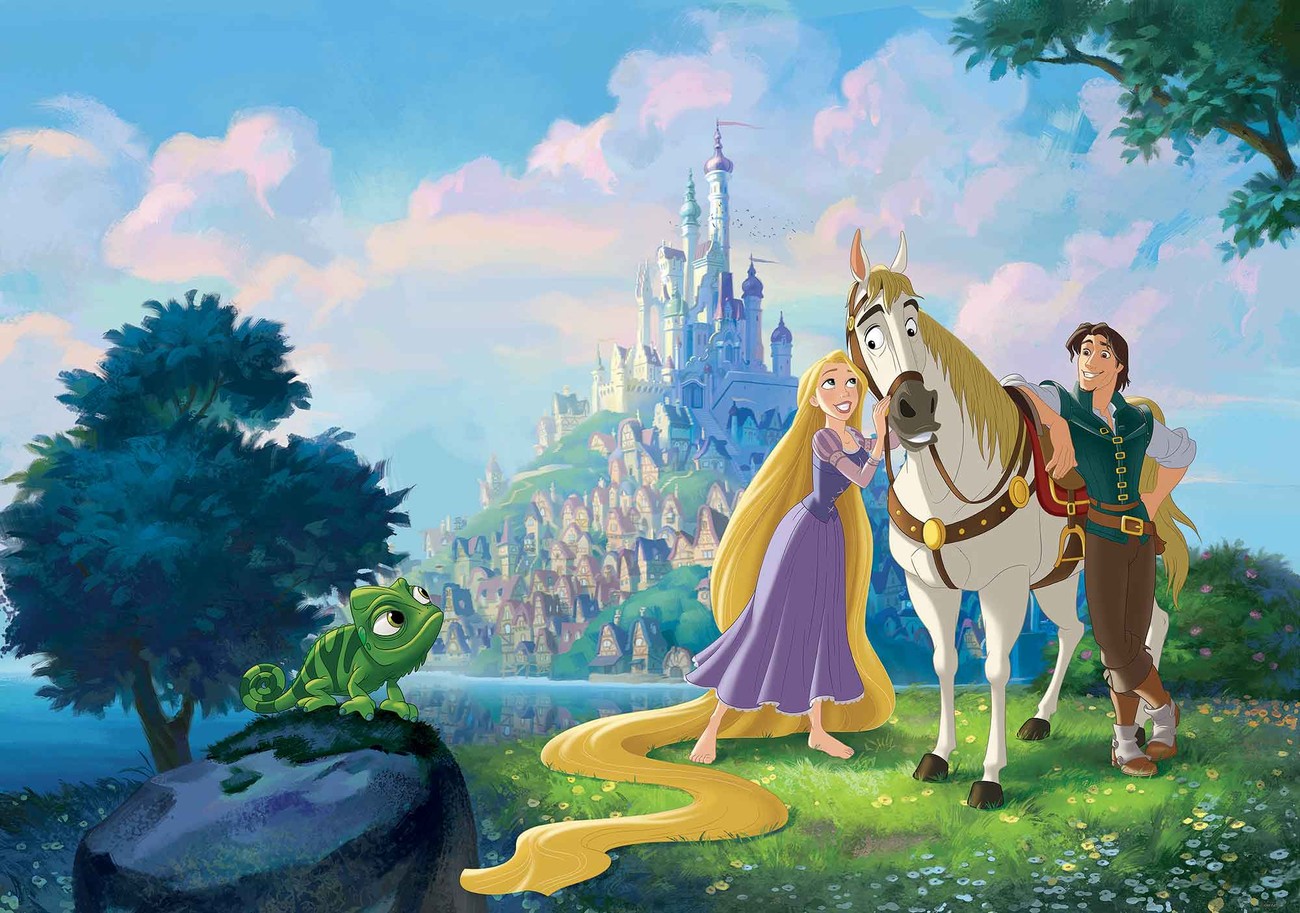 Princesses Disney Raiponce Poster Mural, Papier peint | Acheter-le sur ...