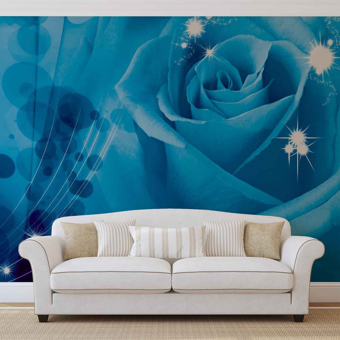 Rose Fleur Poster Mural, Papier peint | Acheter-le sur Europosters.fr