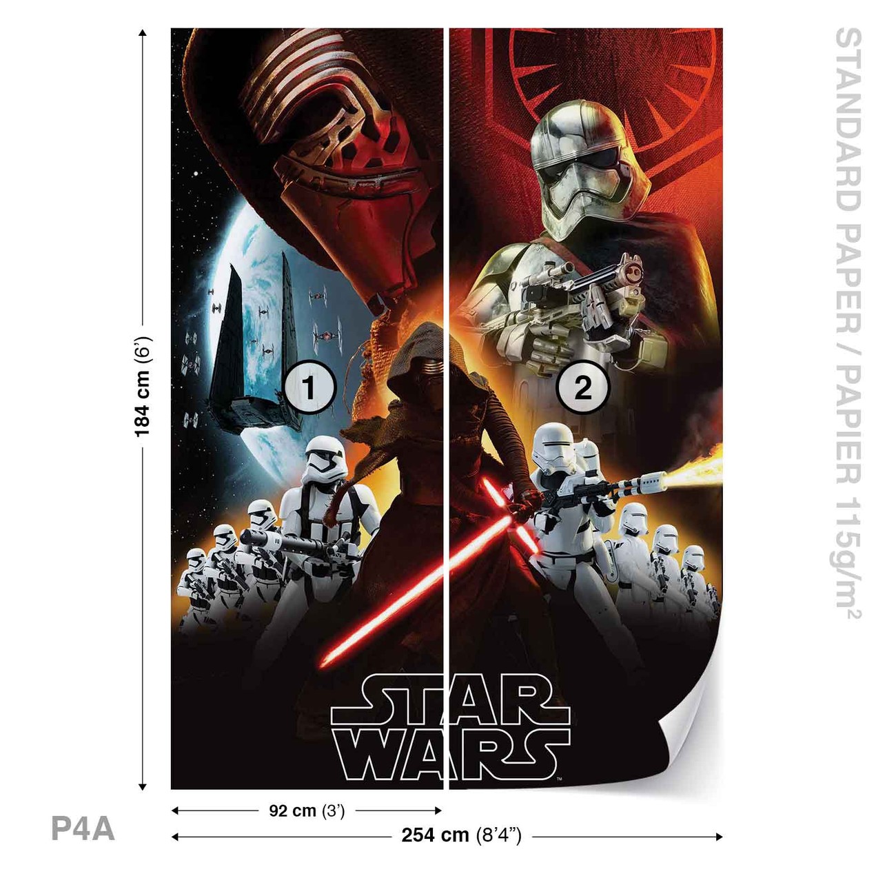 Star Wars Stormtroopers Poster Mural, Papier peint | Acheter-le sur ...