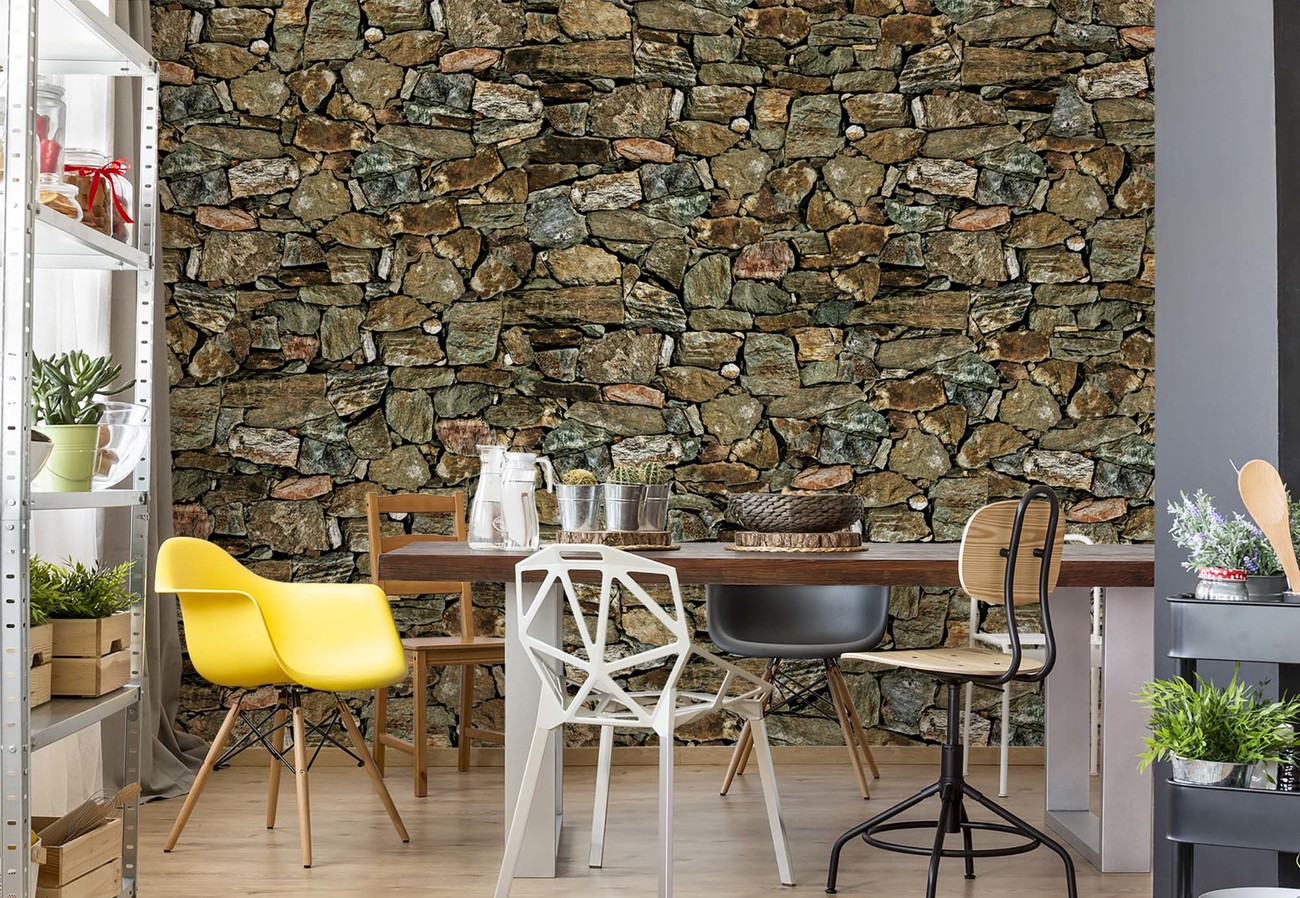 Stone Wall Poster Mural, Papier peint | Acheter-le sur Europosters.fr