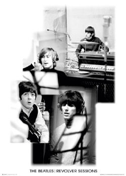 Beatles - revolver sessions b&w Póster, Lámina | Compra en Posters.es