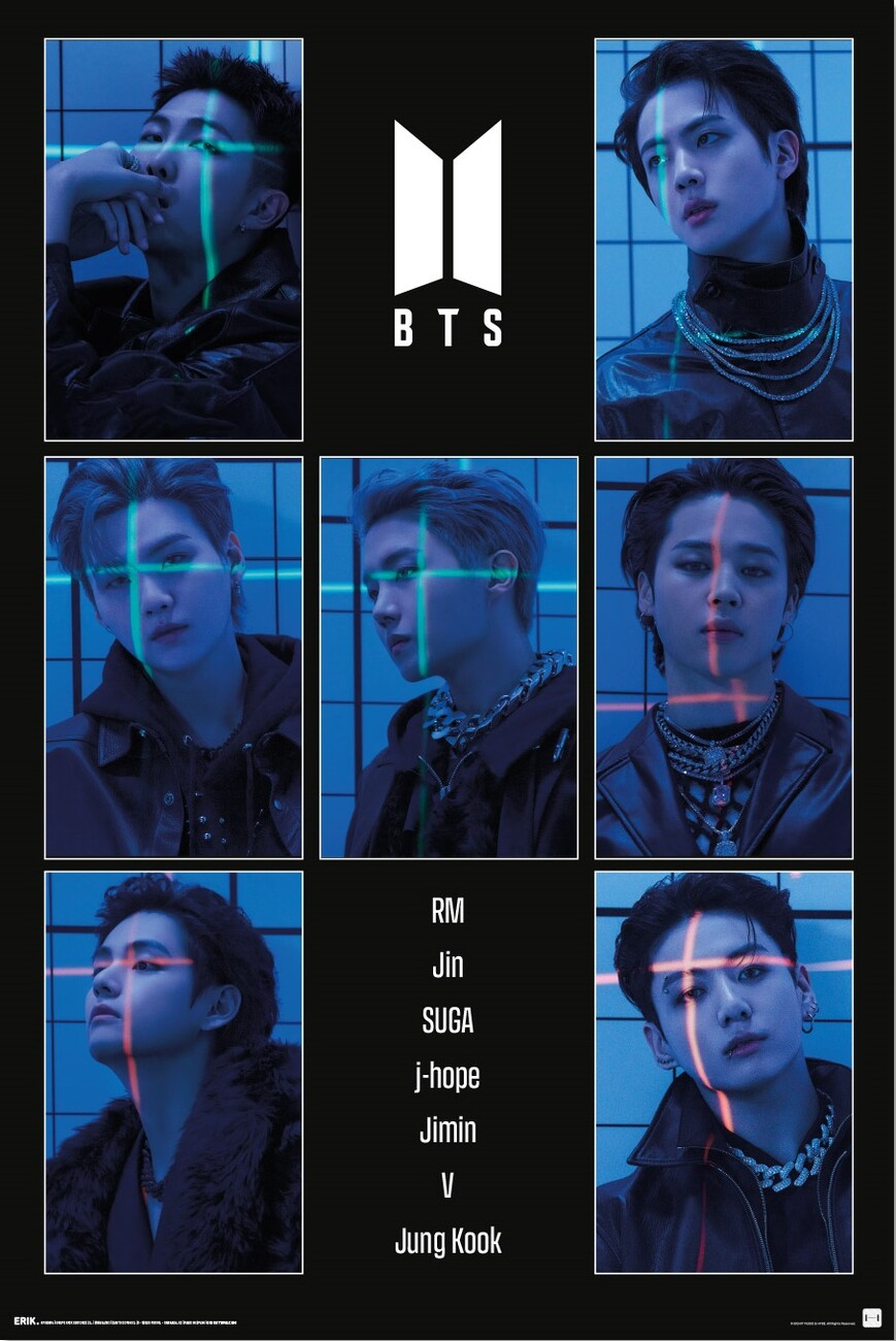 Poster BTS - Portraits | Muur posters | 3+1 GRATIS | Europosters