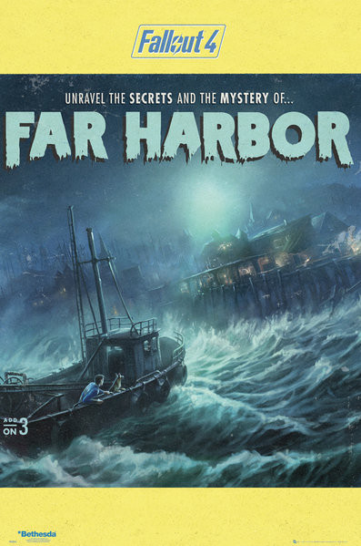 Fallout 4 - Far Harbour Póster, Lámina | Compra en Posters.es