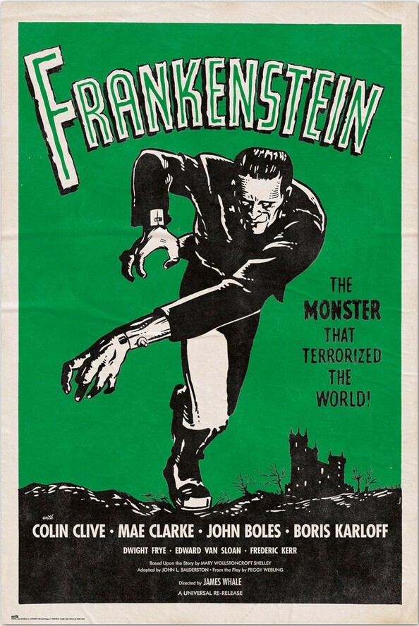 Frankenstein Póster, Lámina | Compra en Posters.es