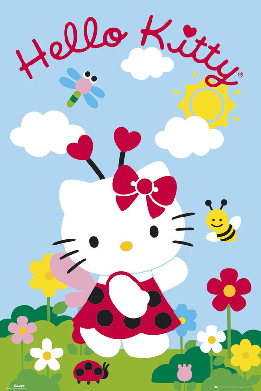HELLO KITTY - ladybird Póster, Lámina | Compra en Europosters