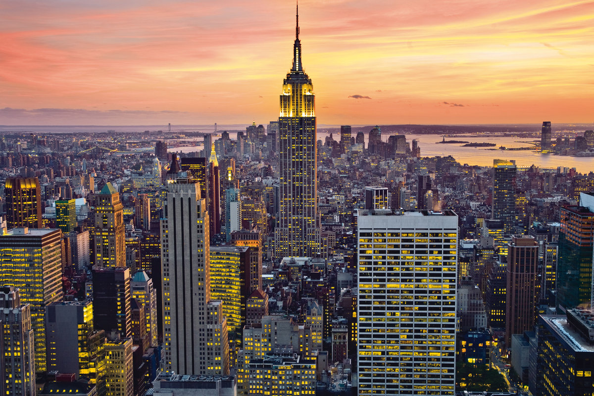Henri Silberman - empire state building Póster, Lámina | Compra en ...