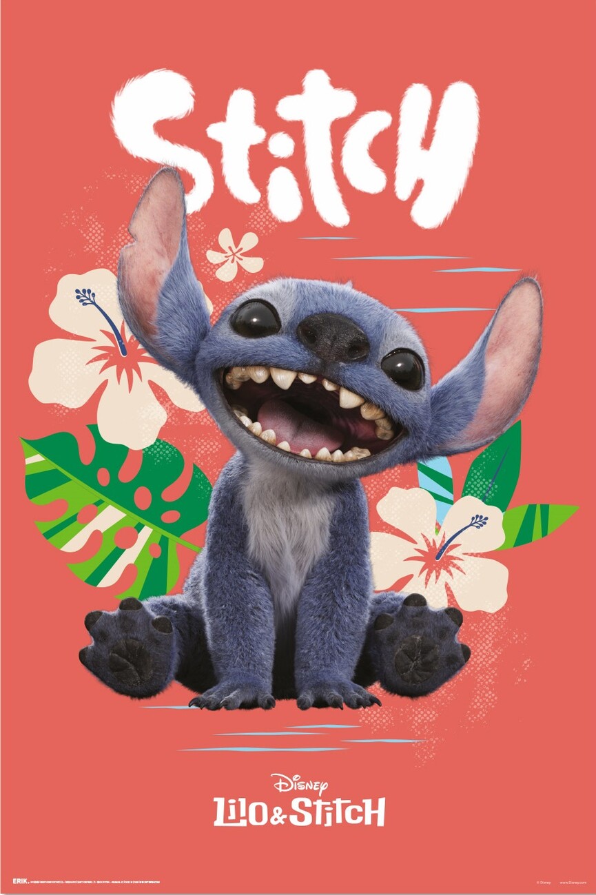 Lilo & Stitch - Stitch Live Action Póster, Lámina | Compra en Posters.es