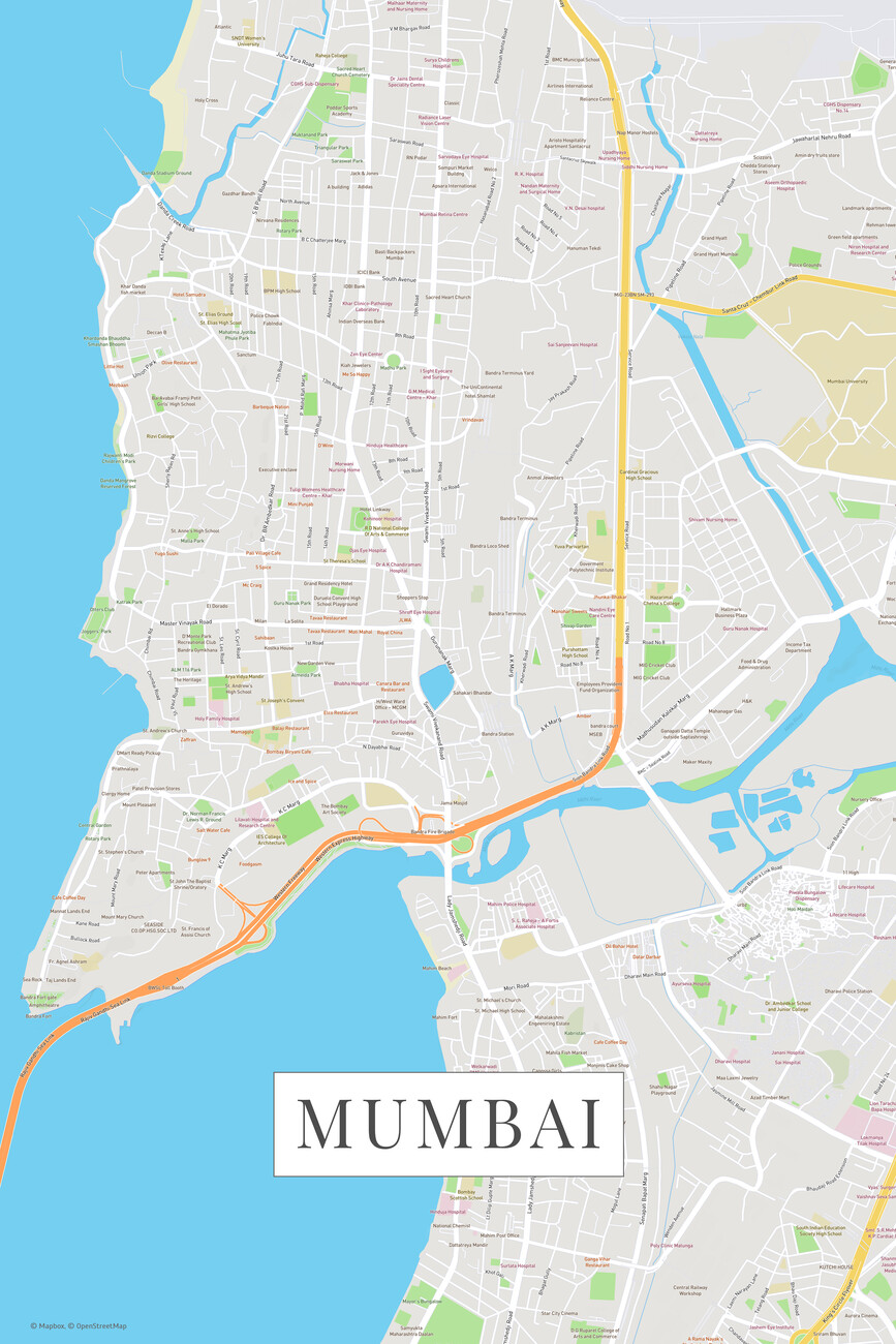 Mumbai color Póster, Lámina | Compra en Posters.es