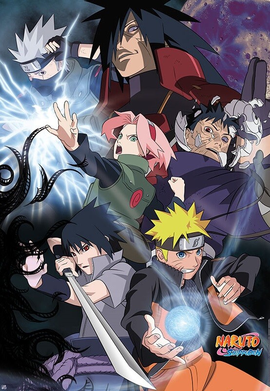 Naruto Shippuden - Group Ninja War Póster, Lámina | Compra en Posters.es