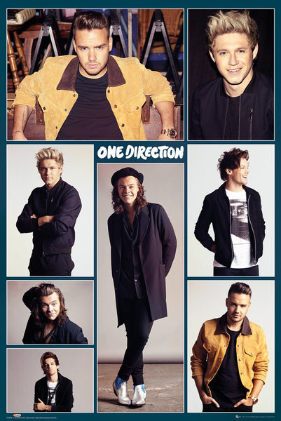 One Direction - Grid 2 Póster, Lámina | Compra en Posters.es