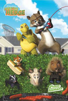 Over the Hedge - humans Póster, Lámina | Compra en Posters.es