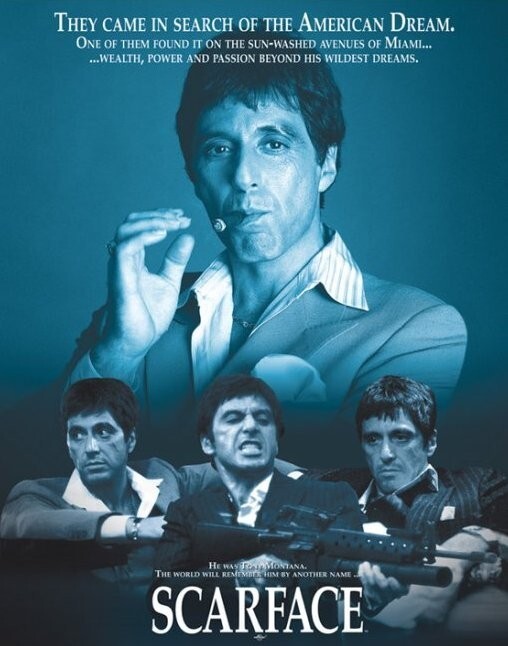 Scarface - One Sheet Póster, Lámina | Compra en Posters.es