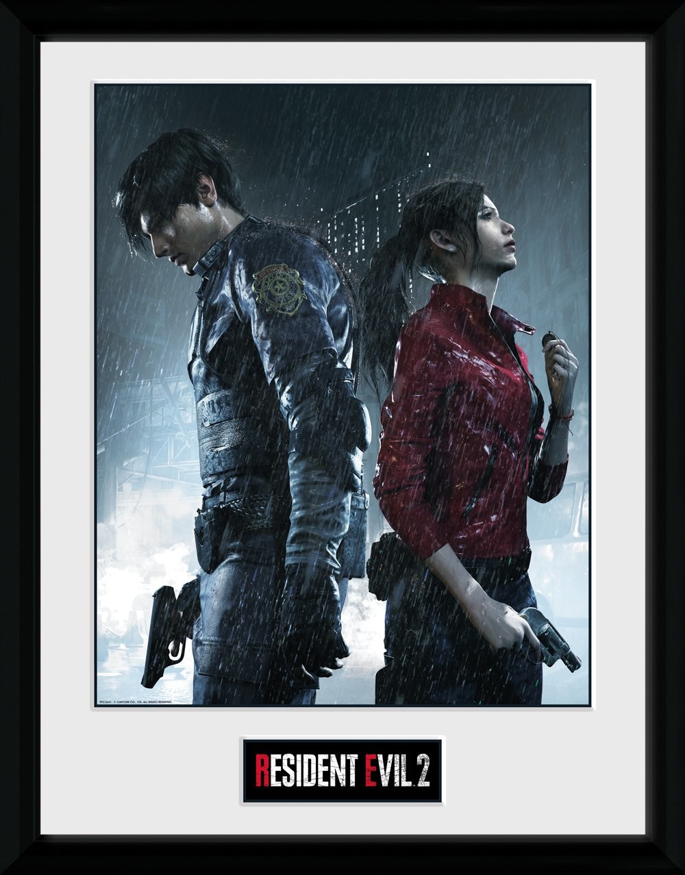 Poster con cornice Resident Evil 2 - Rain Key Art | Poster, quadri ...