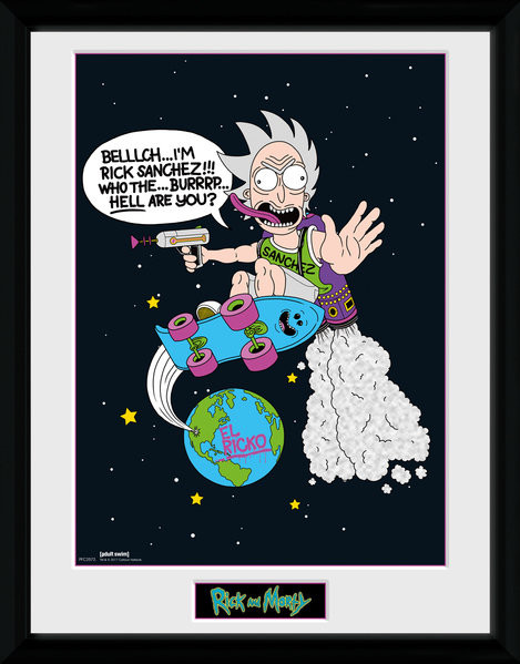 Rick and Morty - El Ricko Framed poster | Buy at UKposters