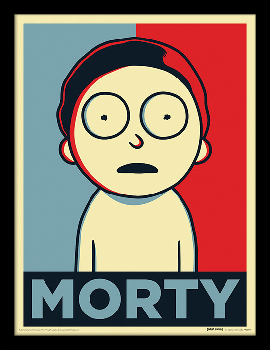 Rick & Morty - Morty Campaign Gerahmte Poster, Bilder | Kaufen bei ...