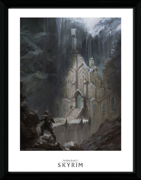 Skyrim - Elf Temple Framed poster | Buy at UKposters