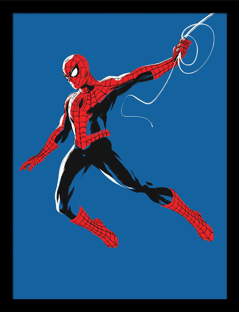 Spider-Man - Web Line Framed poster | Buy at UKposters