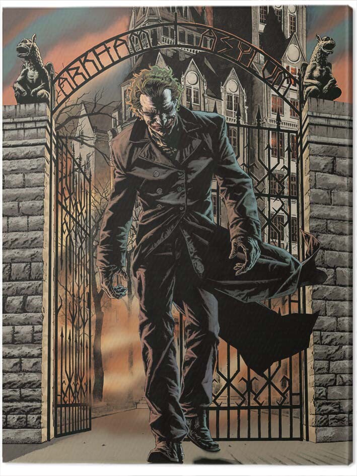 Quadro su tela Batman - The Joker Released | Decorazioni murali | Europosters